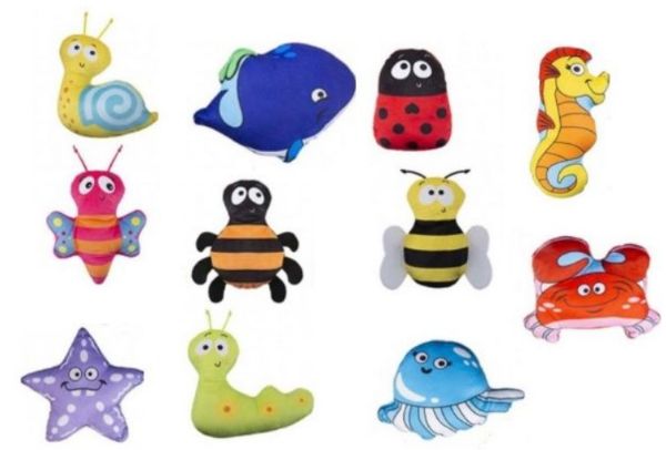 Wrapped gifts suitable from birth